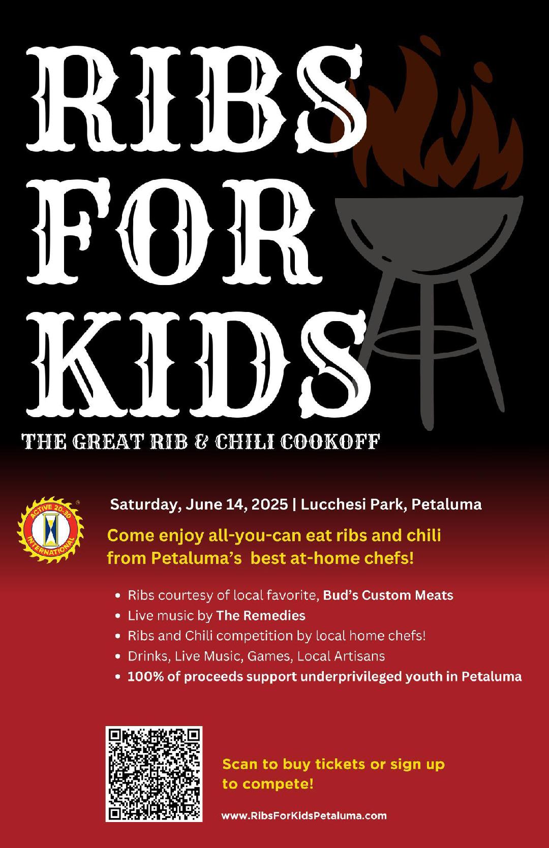 Ribs for Kids | The Great Rib & Chili Cookoff – California BBQ Association